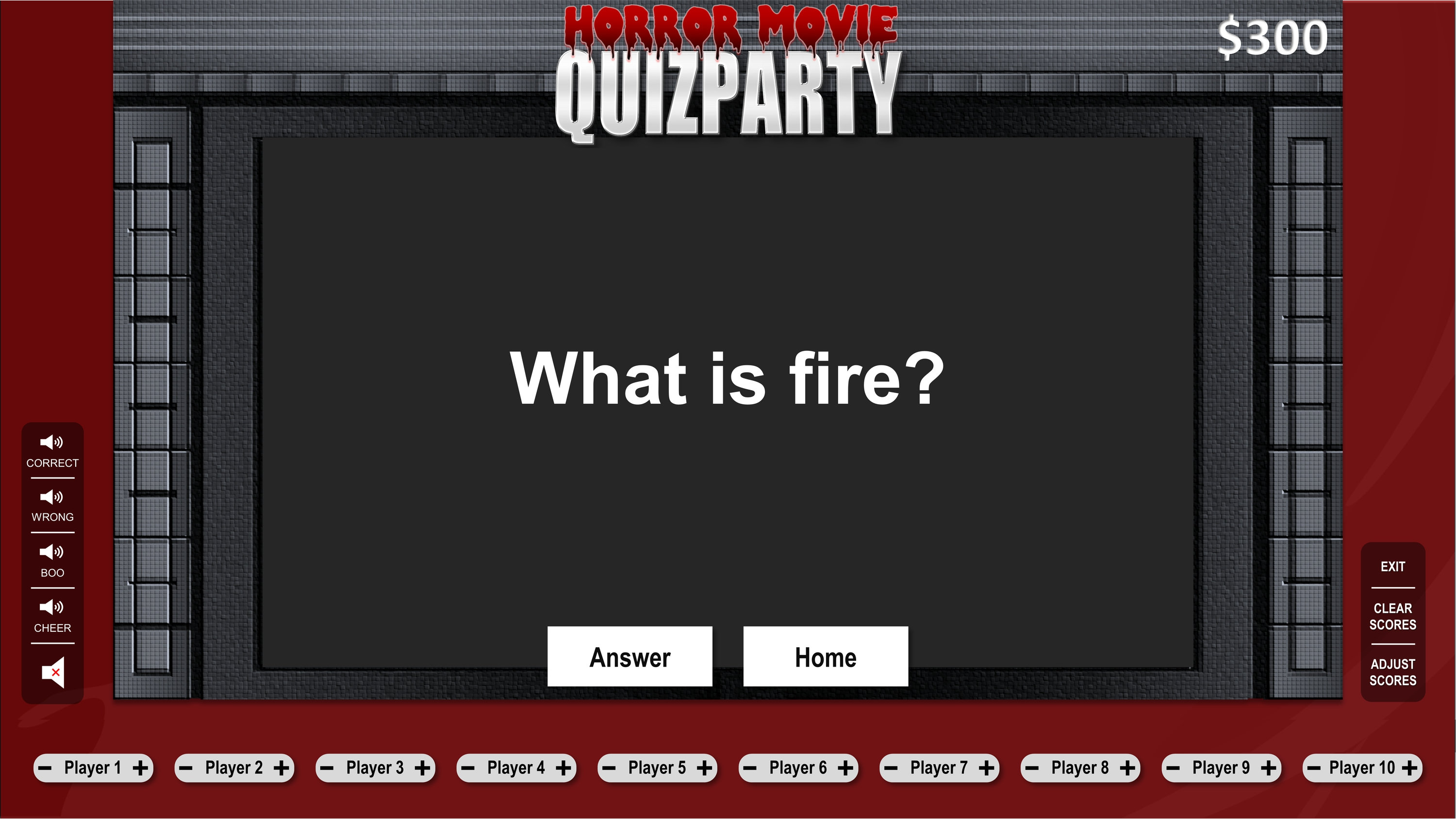 Halloween Horror Quizparty Trivia Game W/ Working Scoreboard ...