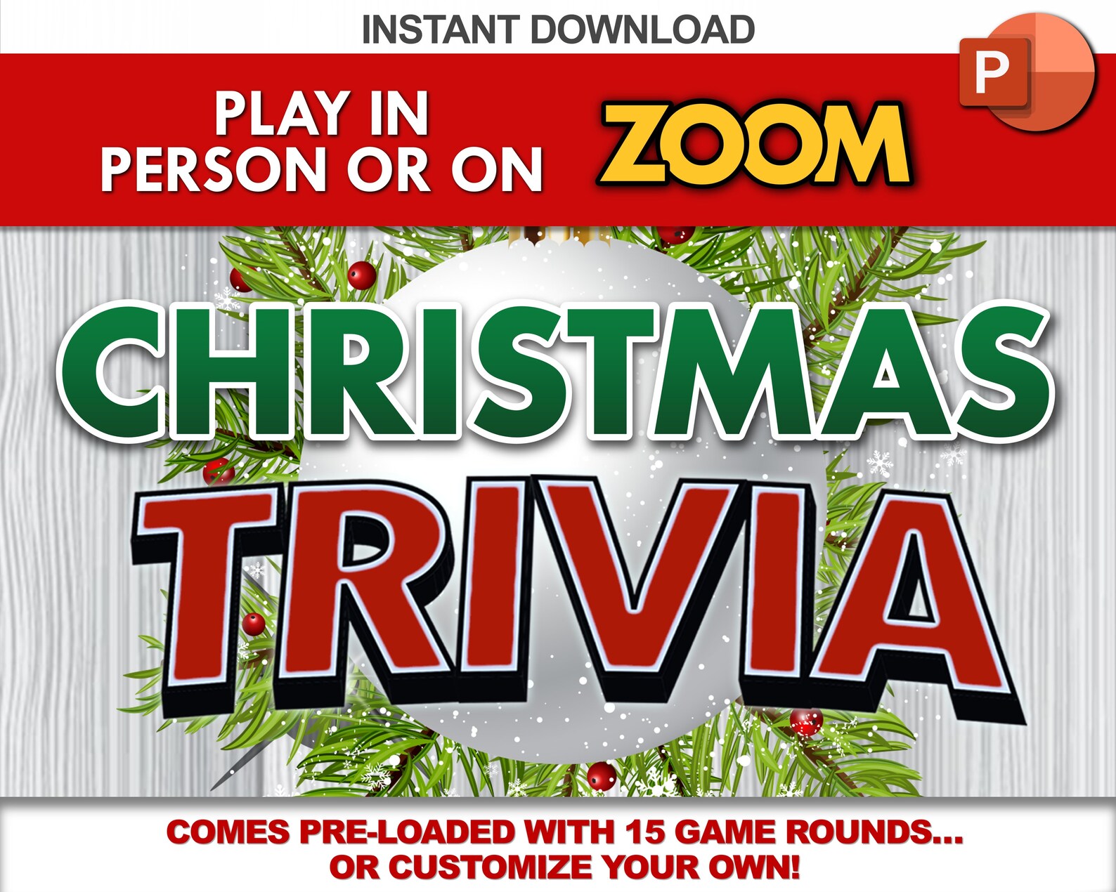 Christmas Trivia With Scoreboard / PC, Mac, Ipad, and iPhone ...