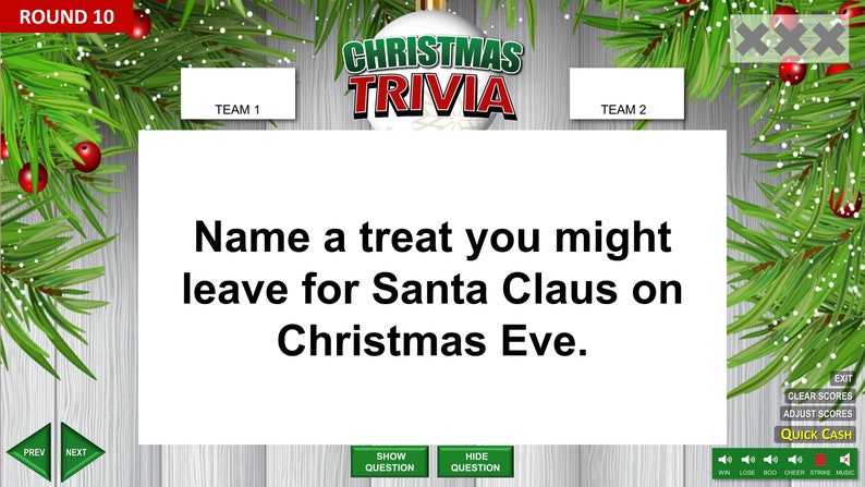 Christmas Trivia With Scoreboard / PC, Mac, Ipad, and iPhone ...