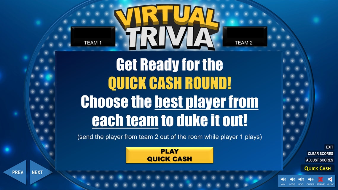 Virtual Trivia Party Game Download / Play on Zoom! / PC, Mac, Iphone ...