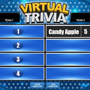 Virtual Trivia Party Game Download / Play on Zoom! / PC, Mac, Iphone ...
