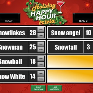Happy Hour Trivia and Quizparty Bundle! / PC, Mac, iPad & iPhone ...