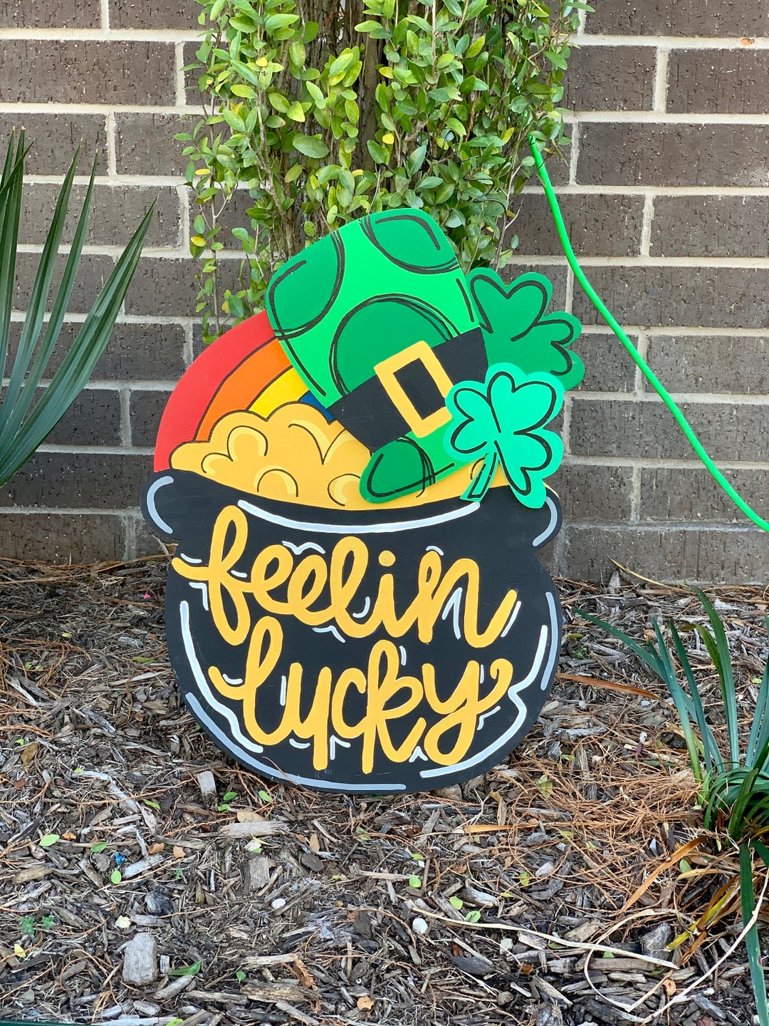 3D Pot of Gold Door Hanger St. Patrick's Day Holiday Door Sign - Etsy