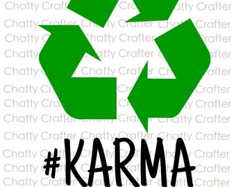 Karma svg | Etsy