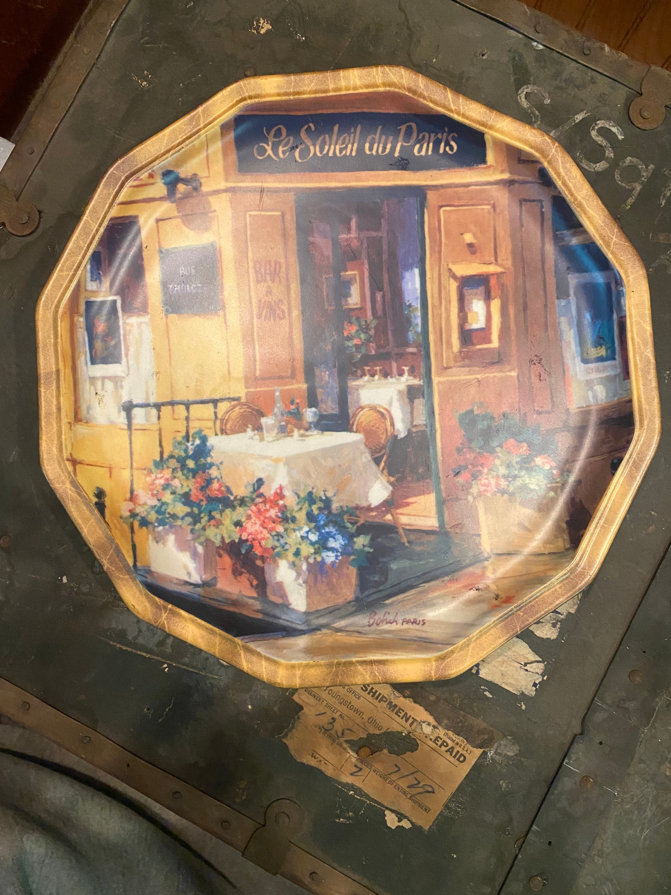 Rare Le Soleil Du Paris by George Botich Collector Plate - Etsy