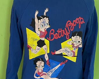 Betty Boop Sweatshirt Vintage - Etsy