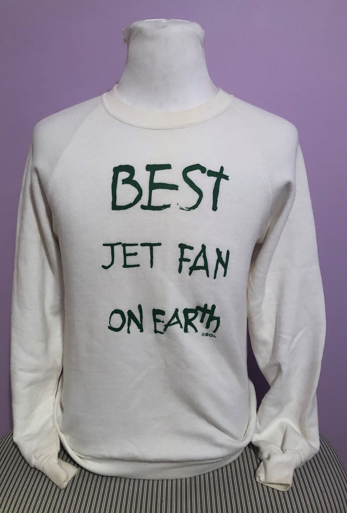 Vintage 80s Best Jets Fan on Earth 1980s Sports NFL Football - Etsy