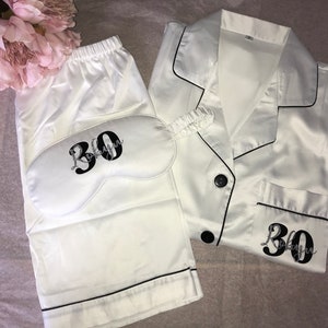 PERSONALISED Charlie Milestone Birthday | Short Pjs | Pyjamas |sweet 16 ...