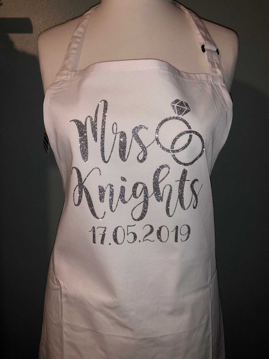 PERSONALISED Popular Bridal Wedding Apron Dress Cover - Etsy UK