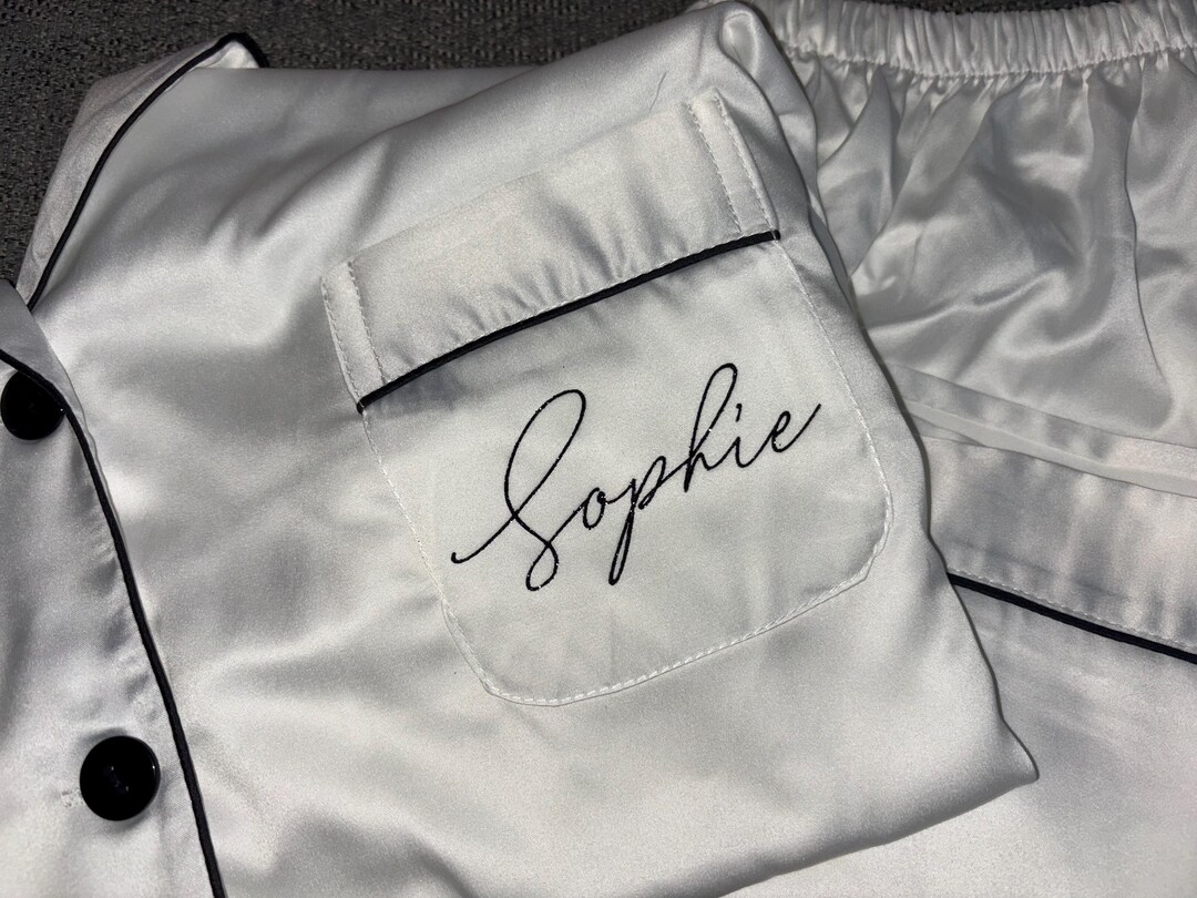 New Font SUPER-POPULAR PERSONALISED Pjs Pyjamas Any Name Birthday ...