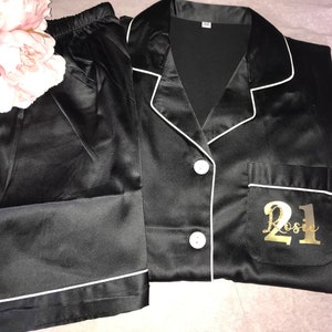 PERSONALISED Charlie Milestone Birthday | Short Pjs | Pyjamas |sweet 16 ...