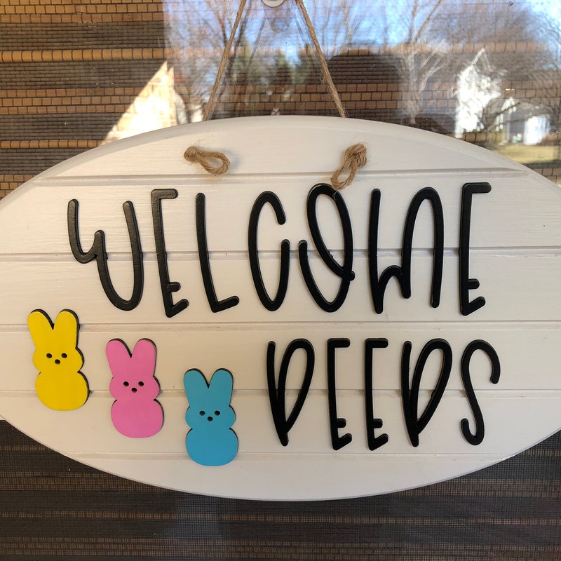 Welcome Peeps Svg - Etsy