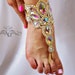 Belly Dance Anklet, Ballroom Belly Dance Jewelry, Ballroom Dance ...