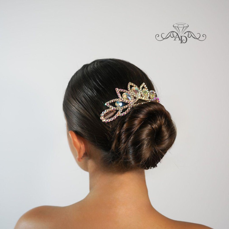 Dance Hair Piece, Ballroom Hair Piece, Ballroom Hair Jewelry, Ballroom ...