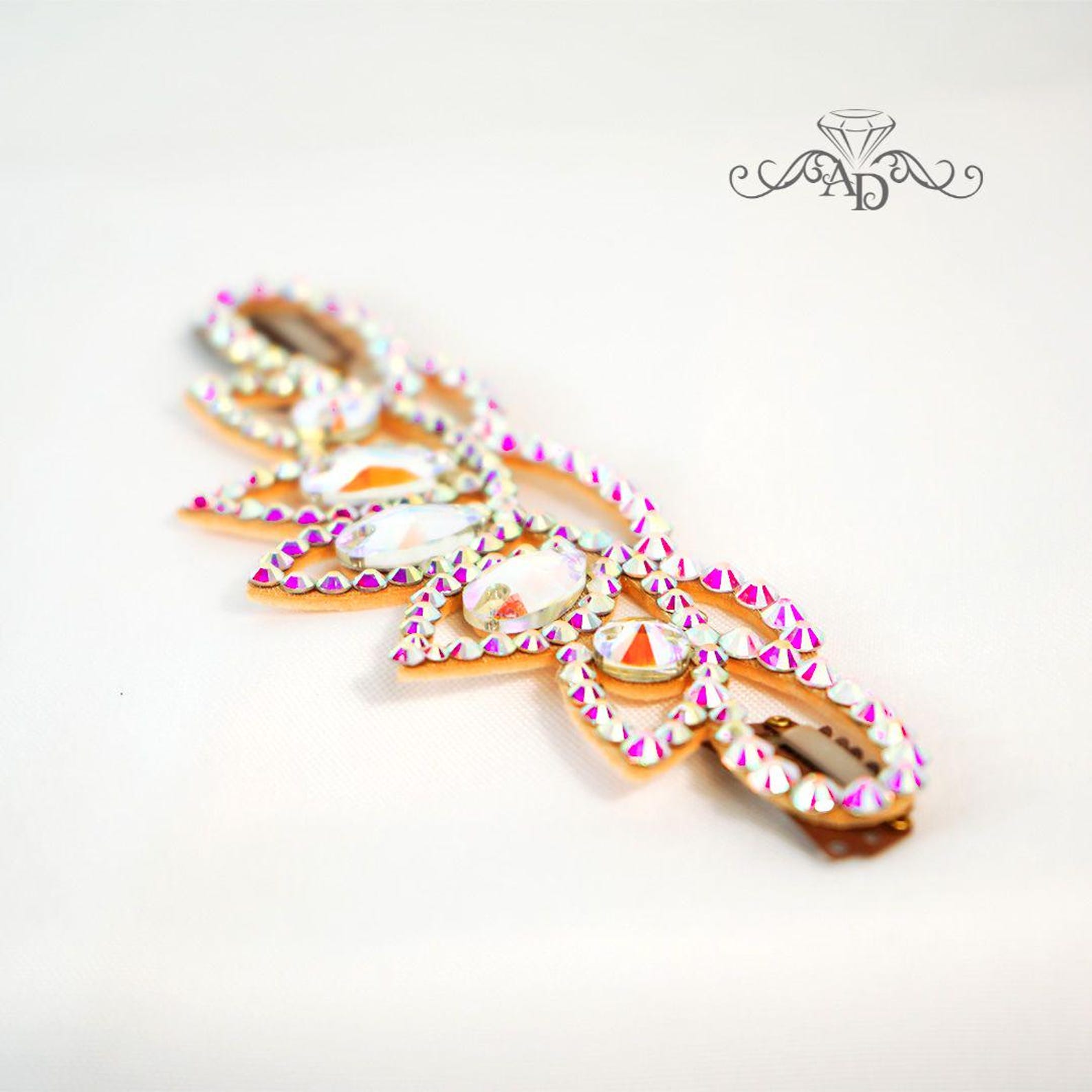 Dance Hair Piece, Ballroom Hair Piece, Ballroom Hair Jewelry, Ballroom ...