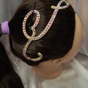 Ballroom Hair Piece, Dance Headpiece, Dance Hair Accessory, Dance Hair ...