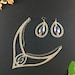 Set of Jewelry "silvia", Belly Dance Set, Ballroom Set, Bridal Jewelry ...