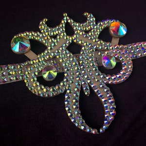 Thigh Jewelry Lingerie Accessory Thigh Garter Rhinestones | Etsy