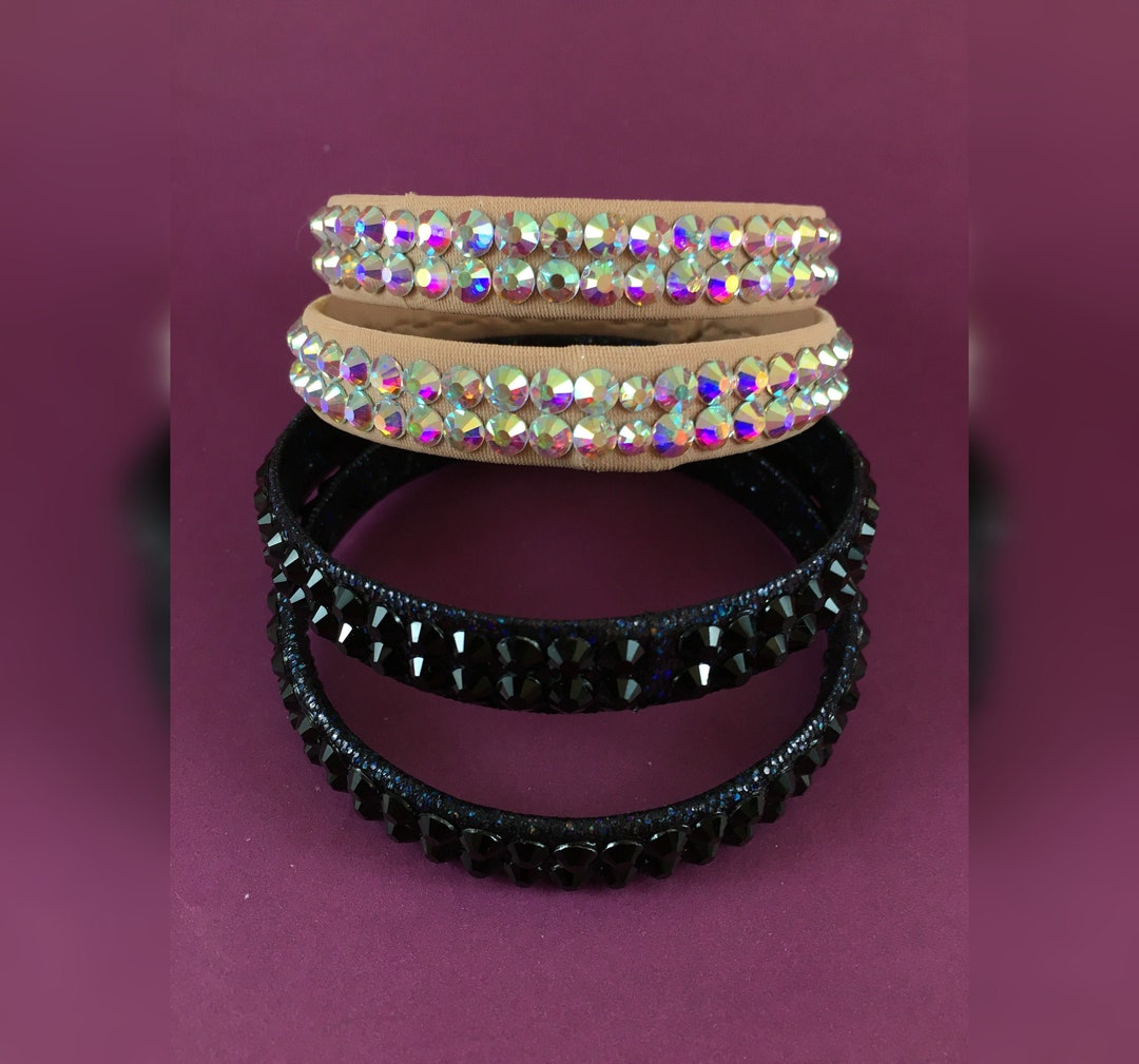 Dance Wristband Cuff, Ballroom Hand Jewelry, Rhinestone Wristband ...
