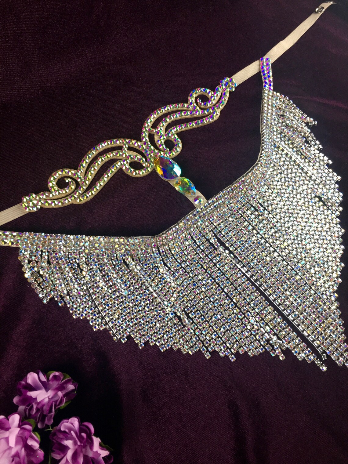 Chain Face Mask Silver Girls Mask Face Chain Jewelry | Etsy