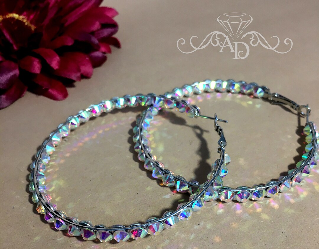 Magic Round Earrings by Amalia Design Ballroom Dance - Etsy