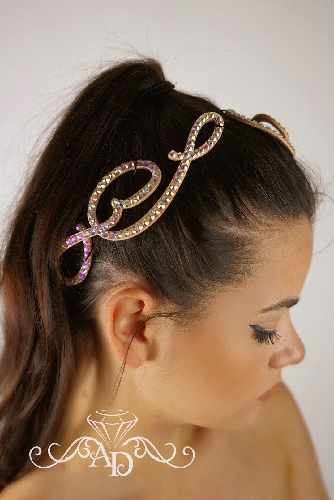 Ballroom Hair Piece, Dance Headpiece, Dance Hair Accessory, Dance Hair ...