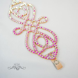 Сrystal Ab Bracelet, Arm Accessories, Rhinestones Armlet, Rhinestone ...