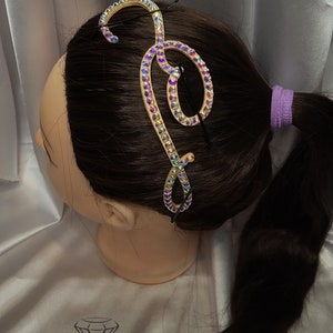 Ballroom Hair Piece, Dance Headpiece, Dance Hair Accessory, Dance Hair ...