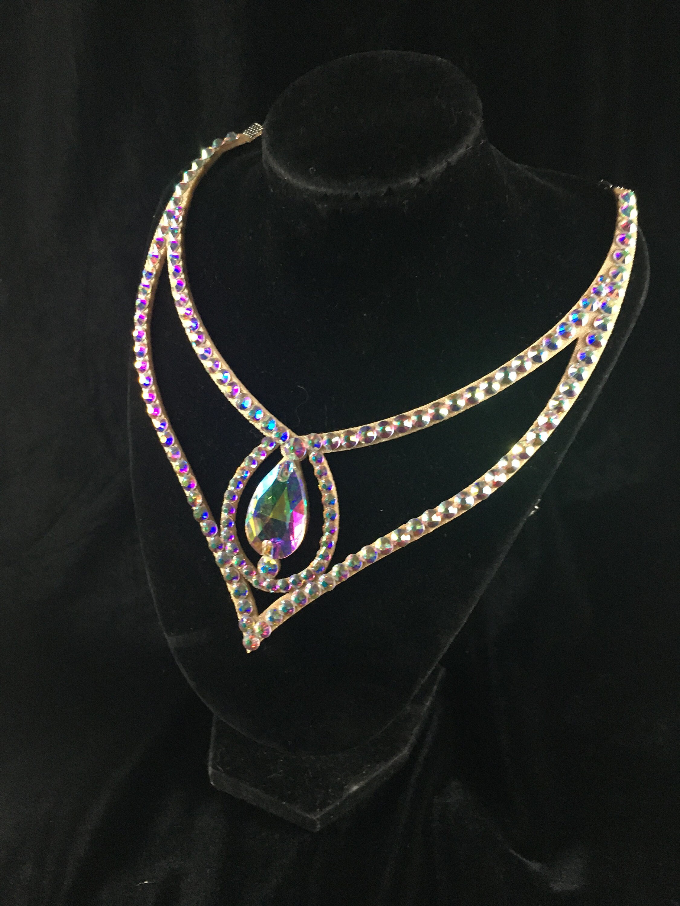 Set of Jewelry "silvia", Belly Dance Set, Ballroom Set, Bridal Jewelry ...