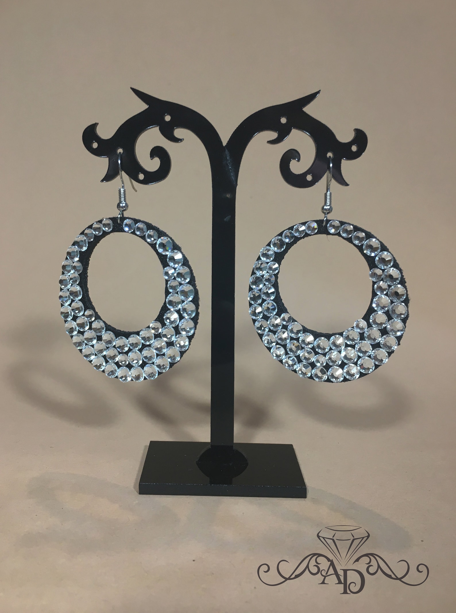 Magic Round Earrings by Amalia Design Ballroom Dance - Etsy