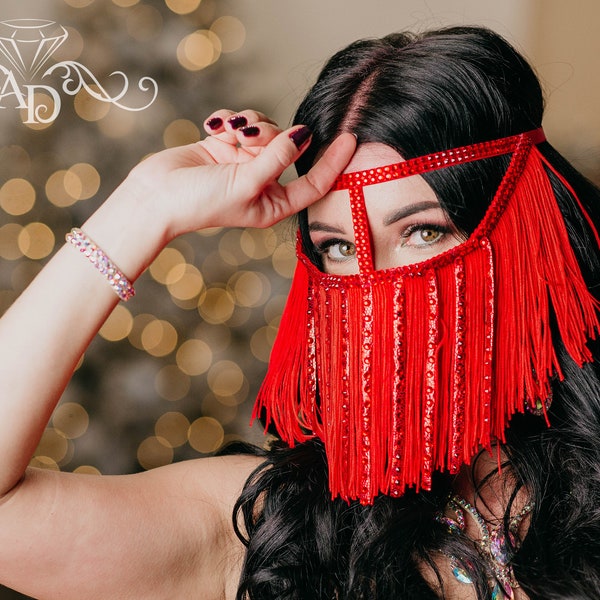 Arabian Face Veil - Etsy