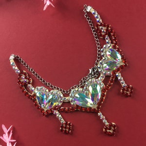 Set of Jewelry "valentine", Dance Set, Ballroom Set, Bellydance Set ...