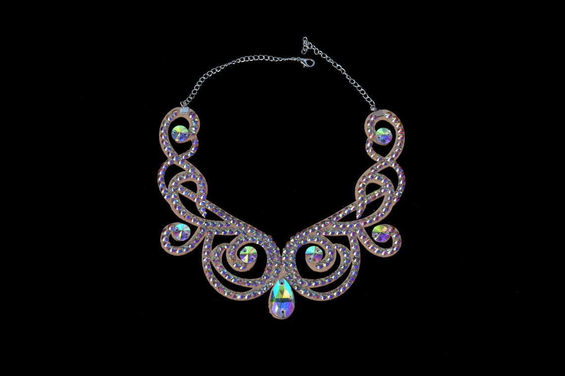 Dance necklace by Amalia Design ballroom dance jewelry | Etsy