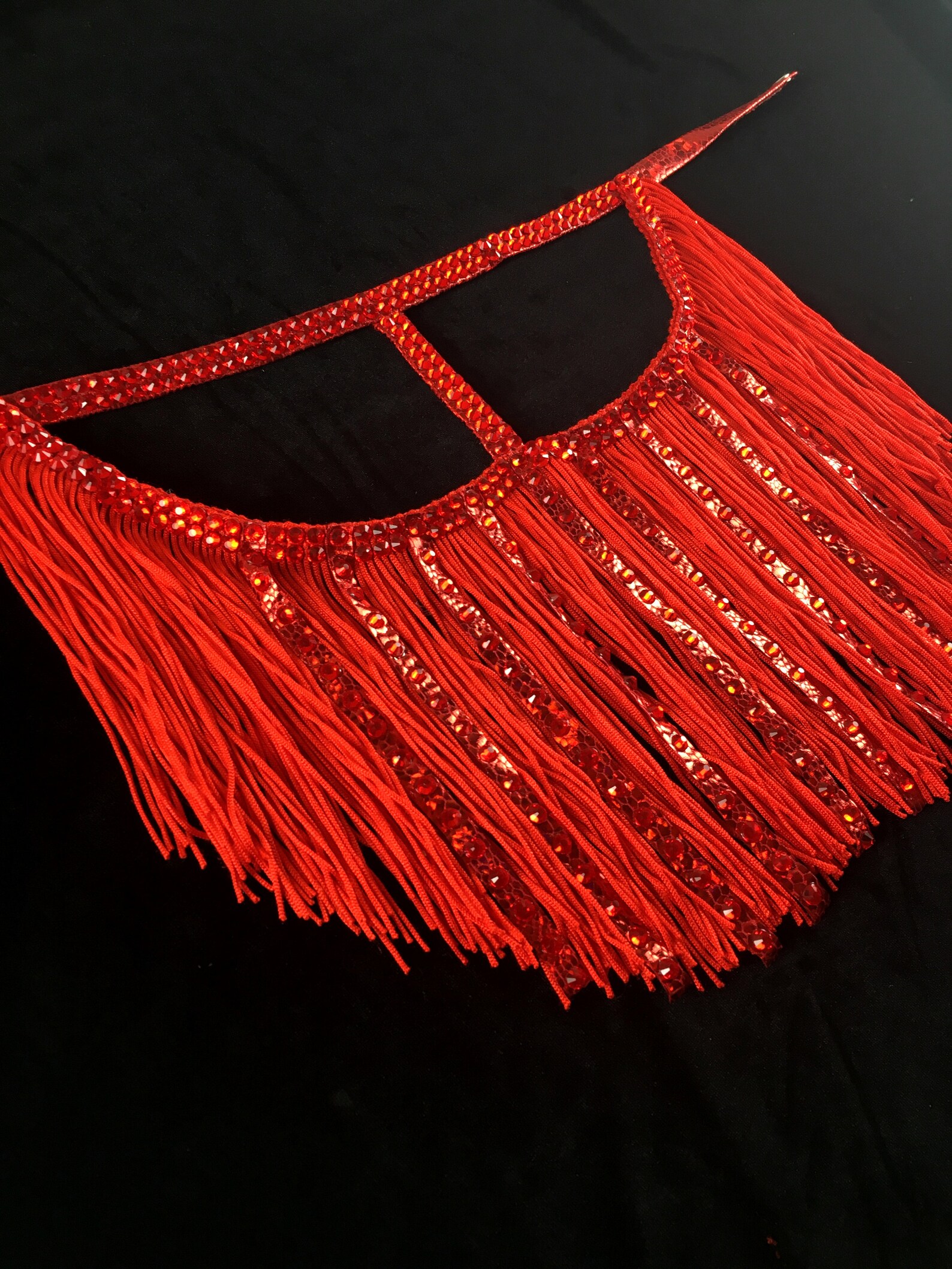 Fringe Face Mask Red Girls Mask Face Chain Jewelry Arabian | Etsy