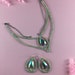 Set of Jewelry "silvia", Belly Dance Set, Ballroom Set, Bridal Jewelry ...