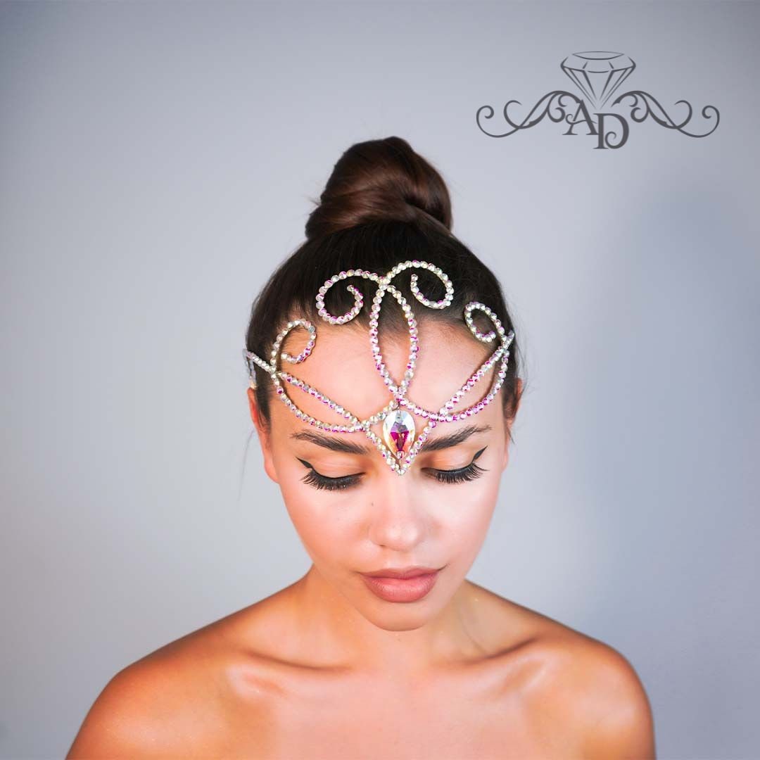 Dance Wire Tiara, Carnaval Show Dance Tiara, Carnival Show Dance Diadem ...