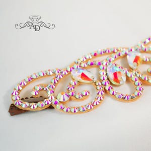 Dance Hairpiece, Ballroom Hairpiece, Ballroom Dance Jewelry, Ballroom ...