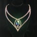 Set of Jewelry "silvia", Belly Dance Set, Ballroom Set, Bridal Jewelry ...