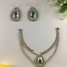 Set of Jewelry "silvia", Belly Dance Set, Ballroom Set, Bridal Jewelry ...