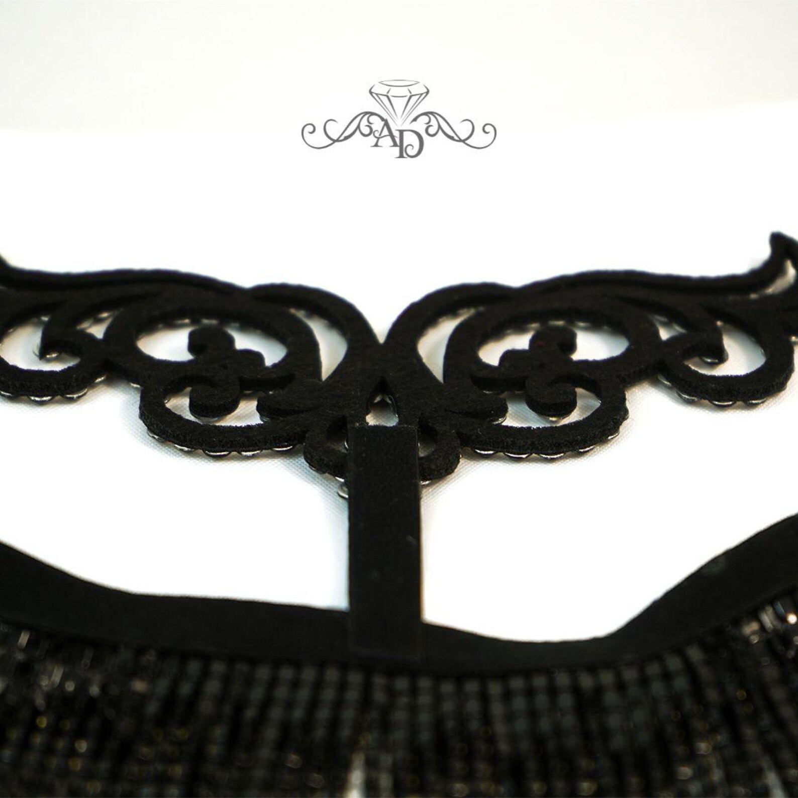 Black Chain Face Mask, Black Girls Mask, Face Chain Jewelry, Arabian ...