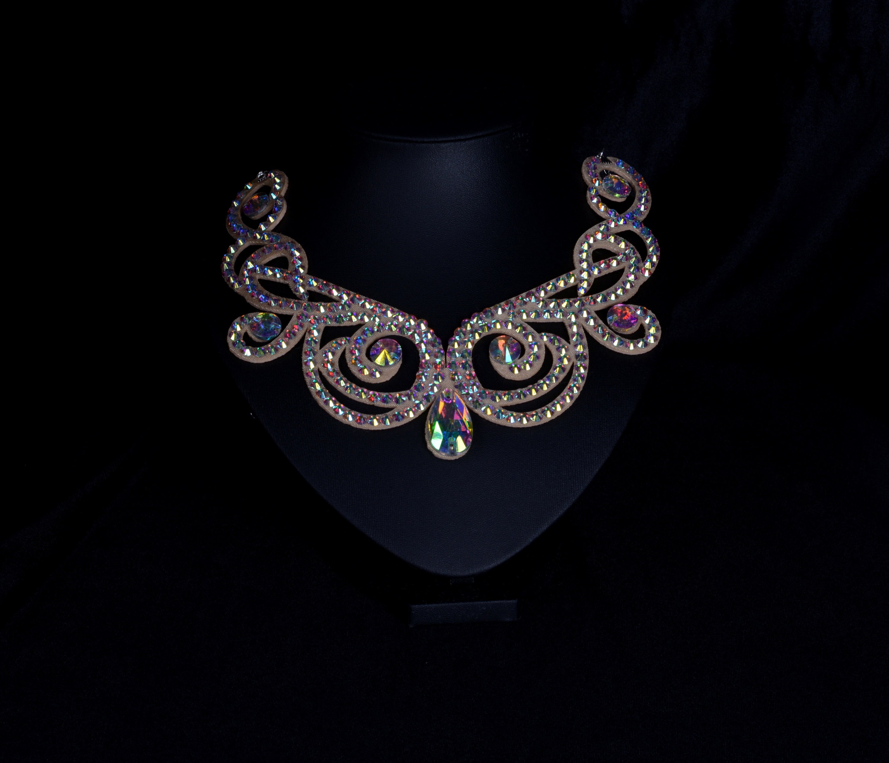 Dance necklace by Amalia Design ballroom dance jewelry | Etsy