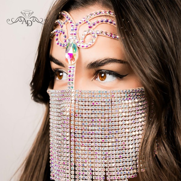 Arabian Face Veil - Etsy