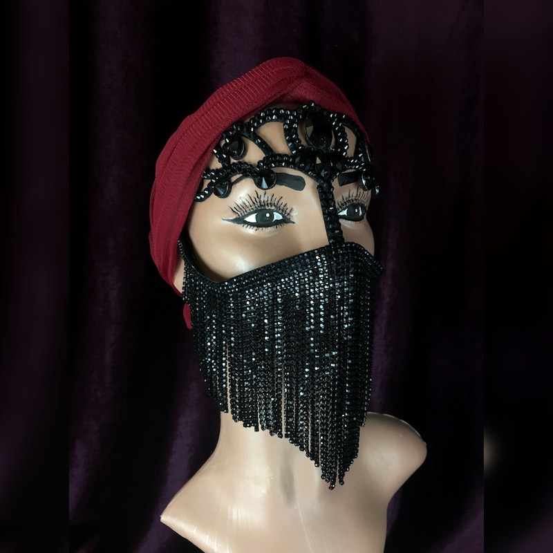 Belly Dance Mask - Etsy