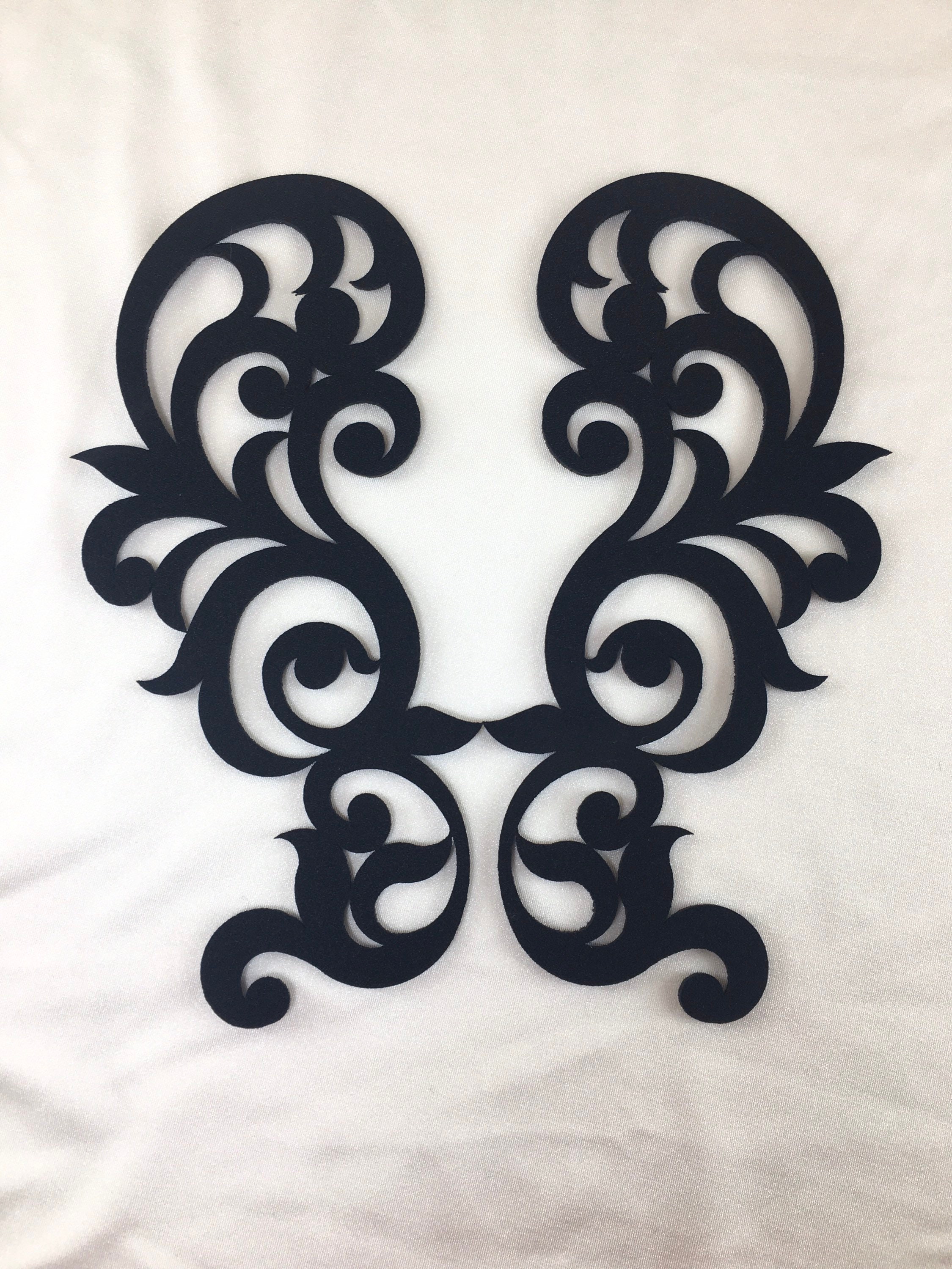 Black Costume Base Dance Costume Patch Bellydance Base - Etsy