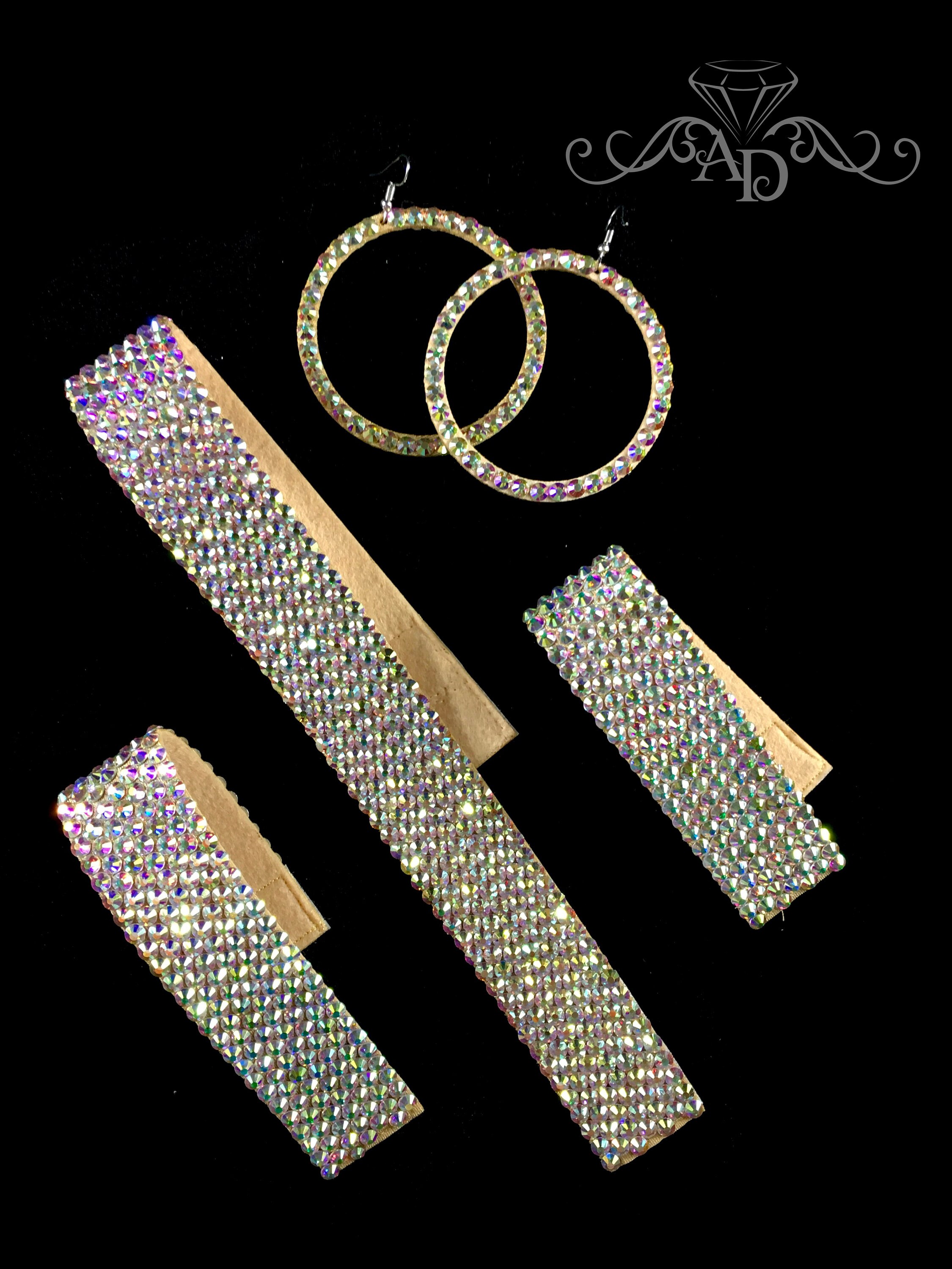 Ballroom set Chloe of jewelry dance set prom | Etsy