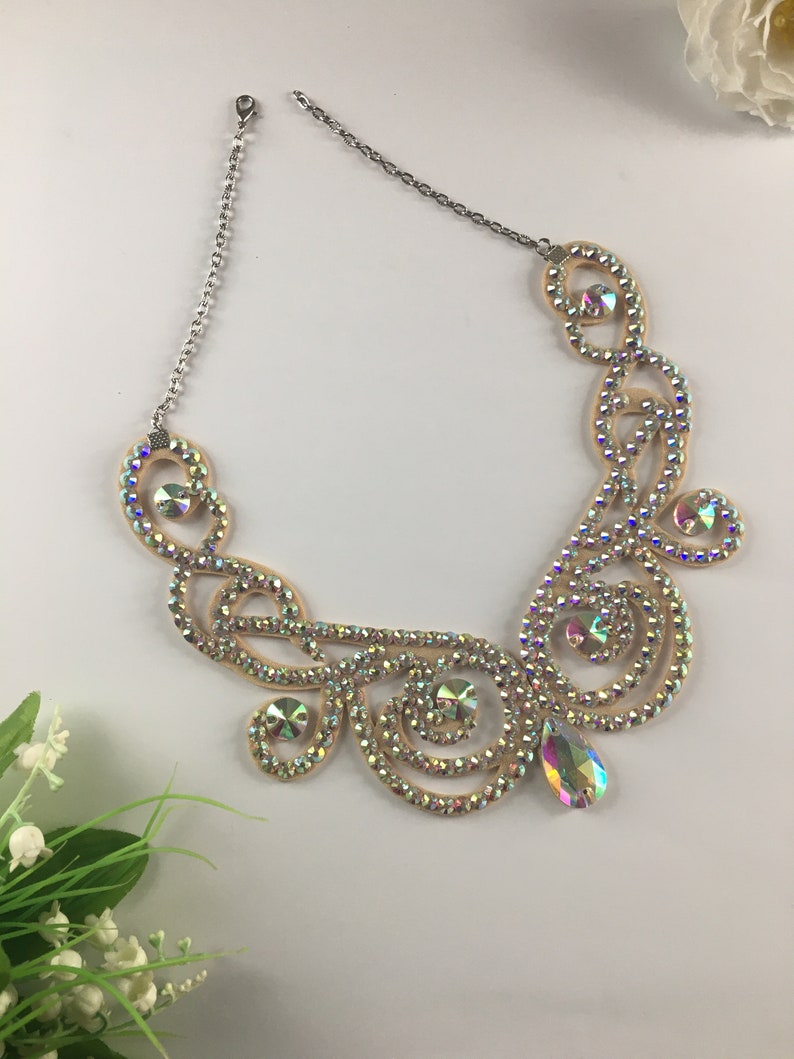 Dance necklace by Amalia Design ballroom dance jewelry | Etsy