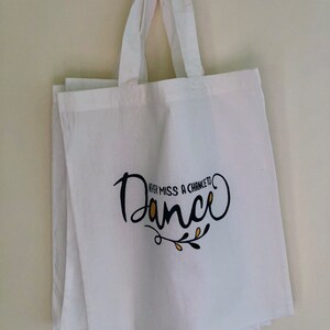 Hand Drawn Dance Bag, Competition Dance Bags, Dance Bag Personalized ...