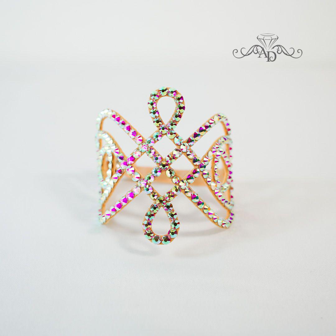 Сrystal Ab Bracelet, Arm Accessories, Rhinestones Armlet, Rhinestone ...