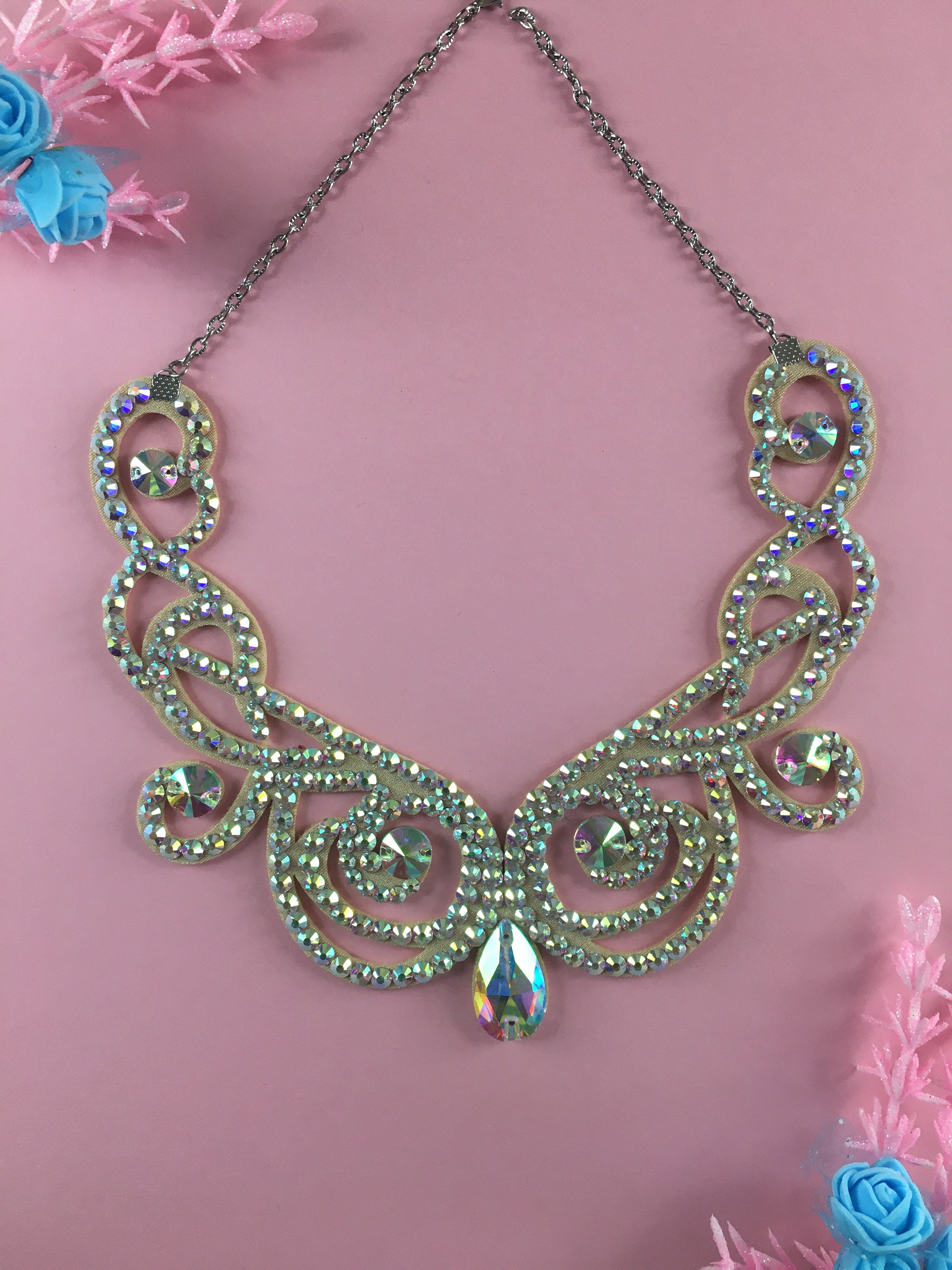 Dance necklace by Amalia Design ballroom dance jewelry | Etsy