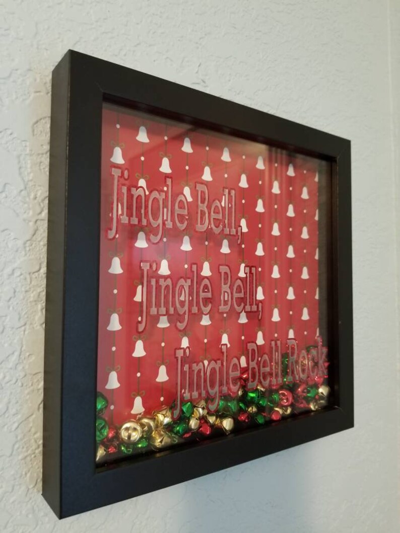 Jingle Bell Shadow Box - Etsy
